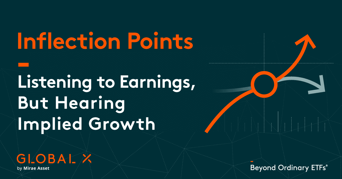 Listening to Earnings, But Hearing Implied Growth